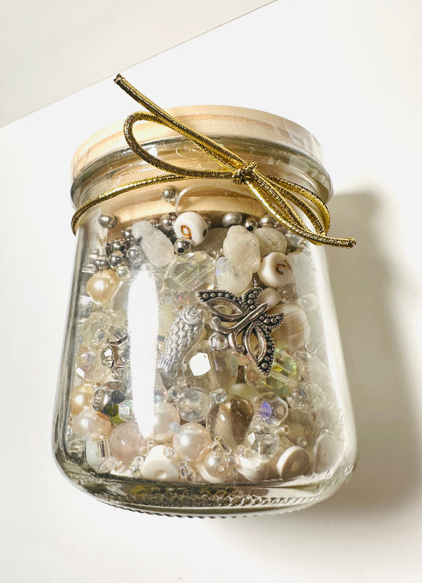 Jar of Goodies/ Random Bead Jar/Trinkets and Treasures – Janine Design